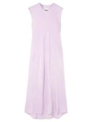 JIL SANDER Sleeveless Paneled Midi Dress - Lavender