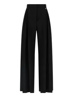 Giuseppe Di Morabito Pleated Wide-leg Trousers - No