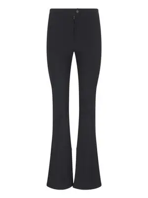Filippa K Flared Zip Hem Trousers - Black