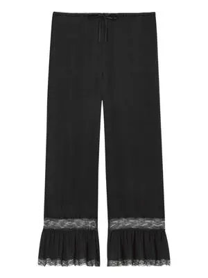 SAINT LAURENT Saint Laurent Lace Trousers