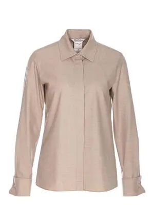 MAX MARA Max Mara Tebaide Long-Sleeved Shirt