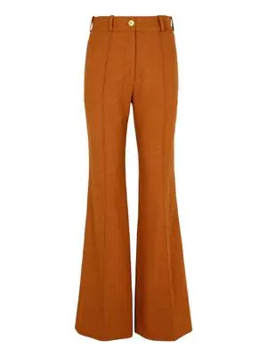 PATOU Patou Crease Detailed Flared Pants