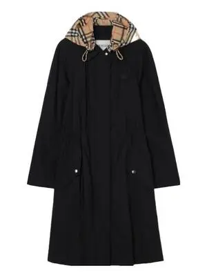 Burberry Newbury Hooded Parka - Black