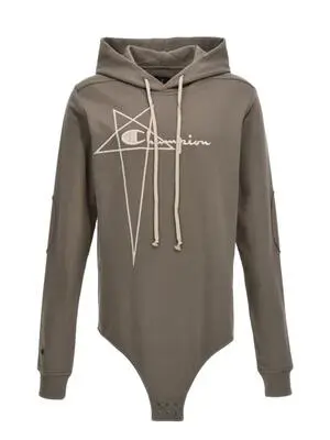 Rick Owens Logo Jumpsuit - Gray