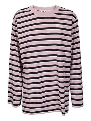 Baum Und Pferdgarten Jeevana Striped Long Sleeve T-shirt - Pink