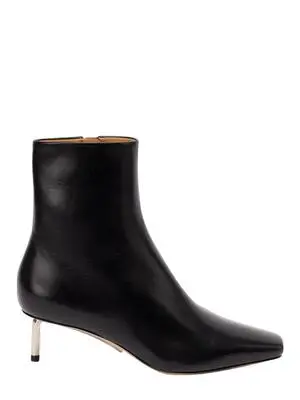OFF-WHITE Off-White Square Toe Ankle Boots