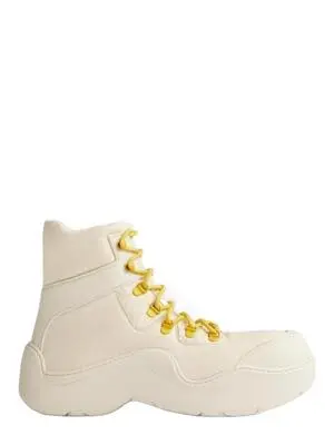 Bottega Veneta Puddle Bomber Boots - Nude
