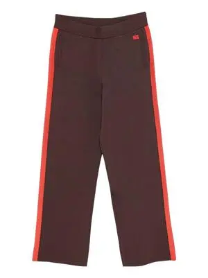 WALES BONNER Tide Track Knit Joggers - Red
