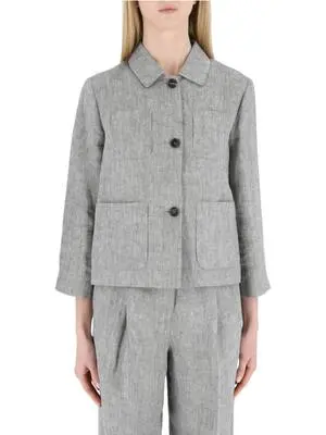 Max Mara Single-breasted Blazer - Gray