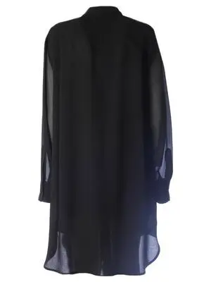 Givenchy Short Pleated Dress - Black