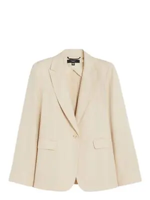 MAX MARA Weekend Max Mara Cotton And Linen Blazer
