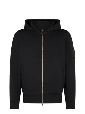 Moose Knuckles Zip-up Hoodie - Black
