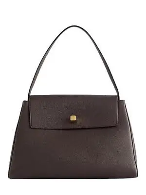Khaite Flap Handbag - Black