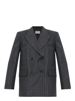 SPORTMAX Sportmax Belford Pinstripe Double Breasted Blazer
