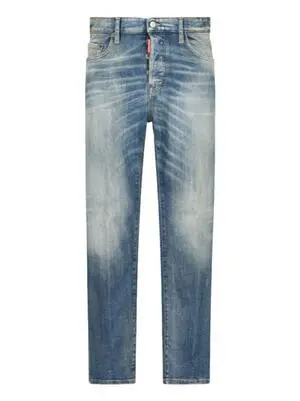 Dsquared2 642 Straight Leg Jeans - Gray