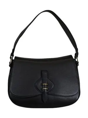 COCCINELLE Mavery Flap Shoulder Bag - Black