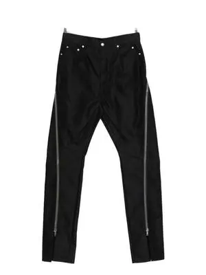 Rick Owens Bolan Banana Straight Leg Pants - Black