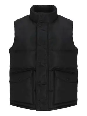 Alexander McQueen Sleeveless Padded Gilet - Black