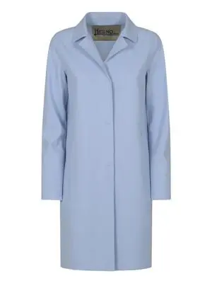 HERNO Herno Single-Breasted Long-Sleeved Coat