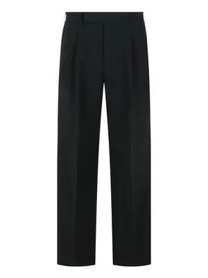 PT TORINO Quindici Pleated Trousers - Black