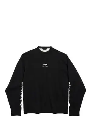 Balenciaga 3b Sports Icon Ski Crewneck - Black/white