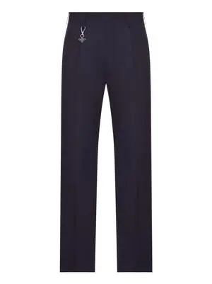 Prada Pleated Tailored Trousers - Blue