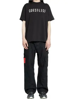 44 LABEL GROUP Guestlist Logo T-shirt - Black
