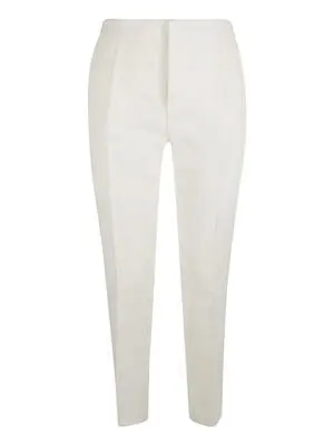 Fabiana Filippi Regular Fit Tailored Trousers - White