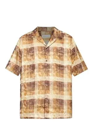 Dries Van Noten Short Sleeve Shirt - Beige