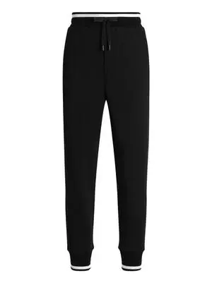 Dolce & Gabbana Drawstring Track Pants - Black