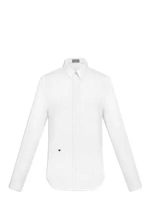 Dior Bee Embroidered Long-sleeved Shirt - White