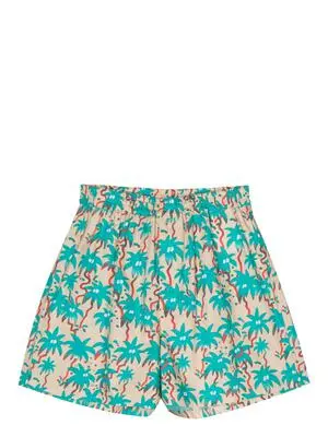 Junya Watanabe Printed Pattern Shorts - Nude