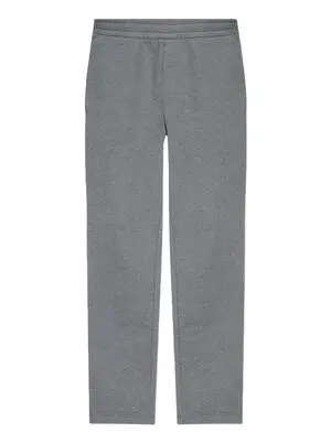Moncler Logo Patch Straight-leg Pants - Gray