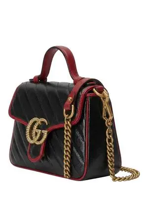 Gucci Gg Marmont Shoulder Bag - Black