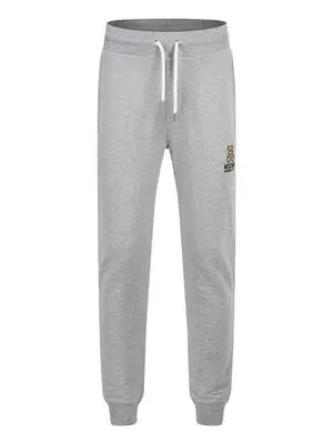 Moschino Logo Details Sweatpants - Gray