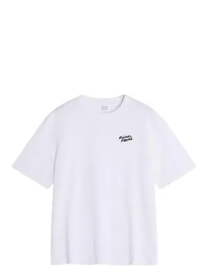 Maison Kitsuné Comfort Fit Logo T-shirt - White