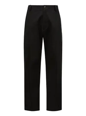 Moncler X Fragment Cotton Gabardine Trousers - Black
