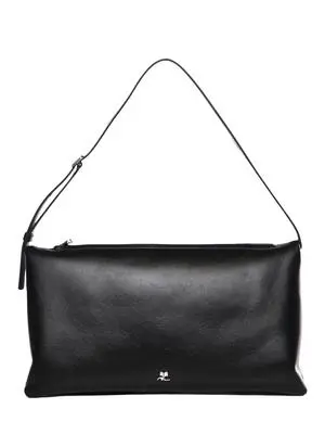 COURREGES Leather Bag - Black