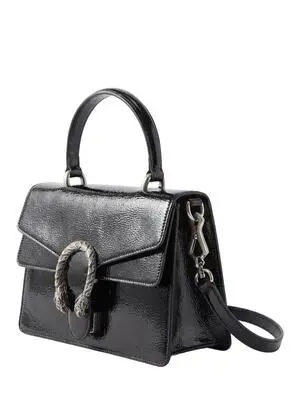 Gucci Dionysus Top Handle Shoulder Bag - Black