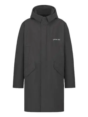 Dior Christian Tag Hooded Parka - Black