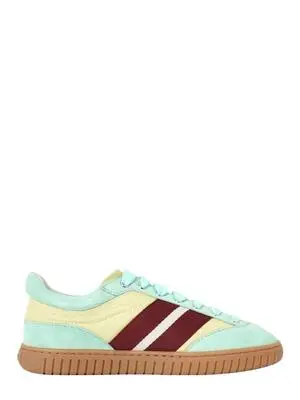 Bally Lace-up Sneakers With Perforated Details - Multicolor