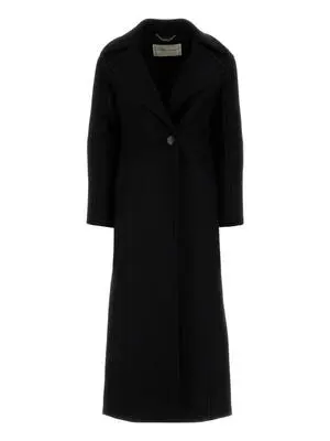 Blumarine Single-breasted Coat - Black