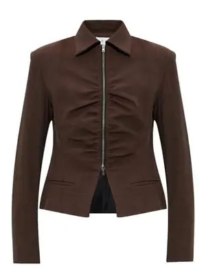 IRO PARIS Long Sleeve Casual Jacket - Black