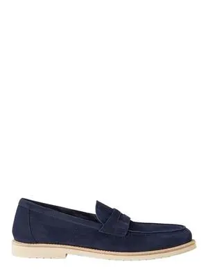 Brunello Cucinelli Slip-on Flat Loafers - Black
