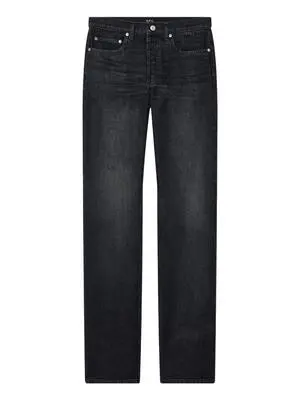 A.p.c. Rescue Straight-leg Jeans - Black