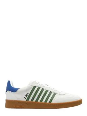 Dsquared2 Low-top Sneakers With Striped Detailing - White