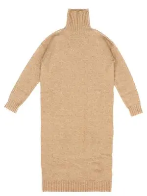 Max Mara Long Knitted Dress - Nude