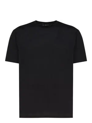 GIULIANO GALIANO Crew Neck T-shirt - Black