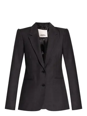Isabel Marant Étoile Reva Checked Blazer - Grey