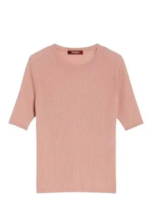 MAX MARA Max Mara Round Neck Short Sleeve Sweater
